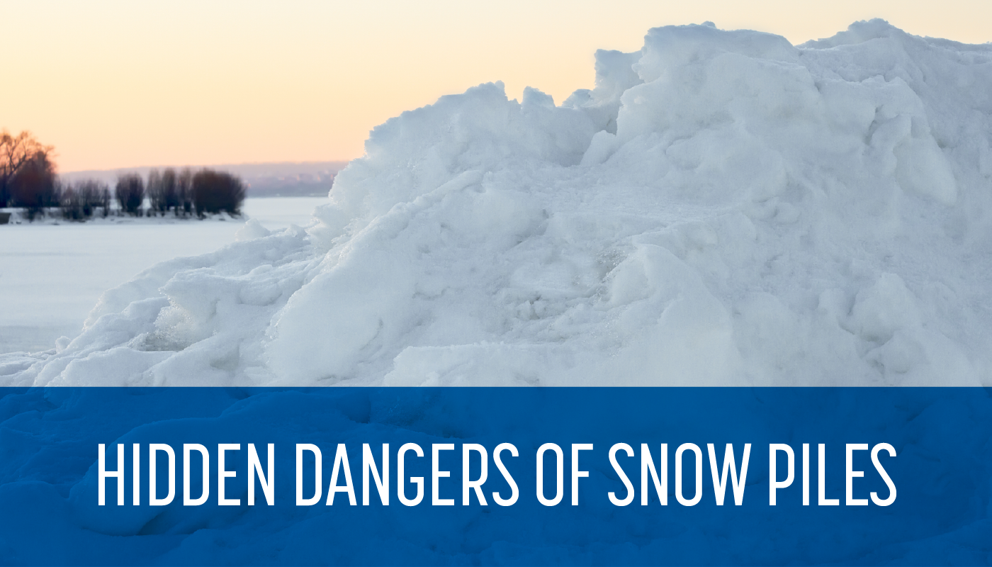 Hidden Dangers of Snow Piles | Schill Grounds Management